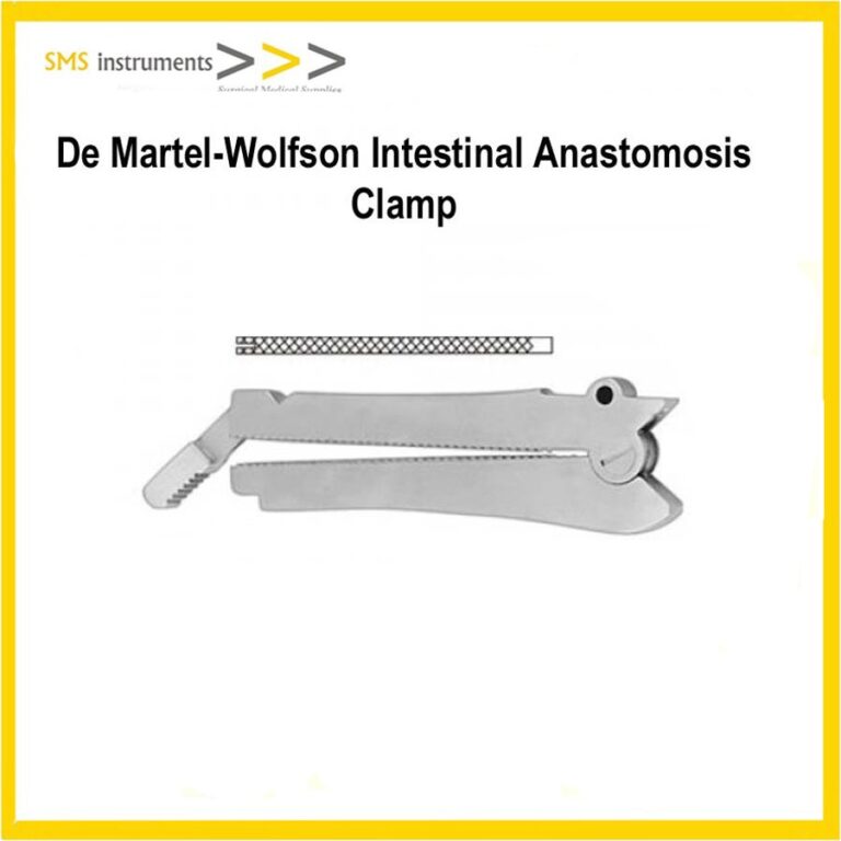 De Martel-Wolfson Intestinal Anastomosis Clamp | Surgical Medical Supplies