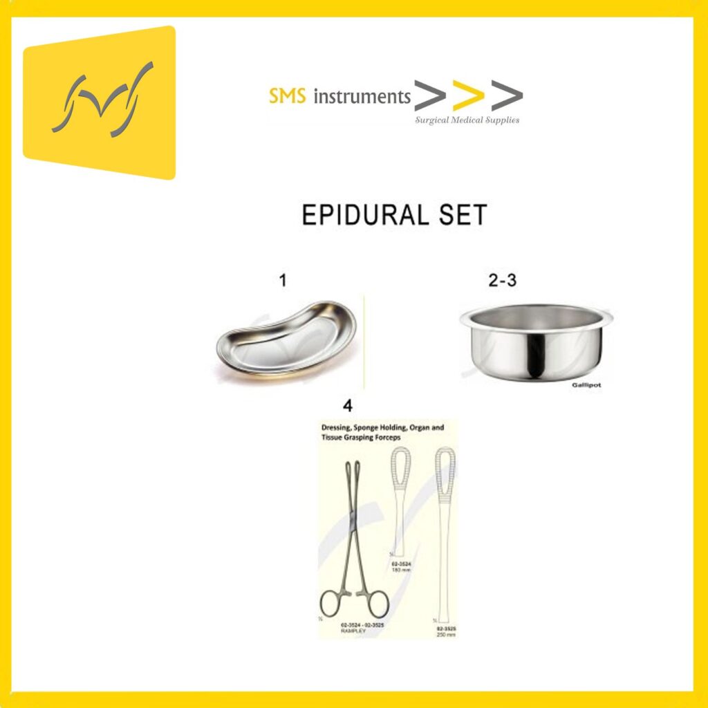 EPIDURAL SET | Surgical Instruments Set | Nazmed SMS