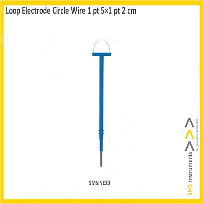 Loop Electrode Circle Wire 1.5x1.2 cm Blue Colour | SMS Instruments