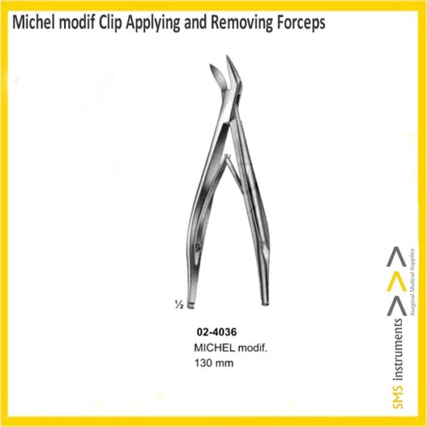 Michel Modif Clip Applying and Removing Forceps |SMS Clip Tool
