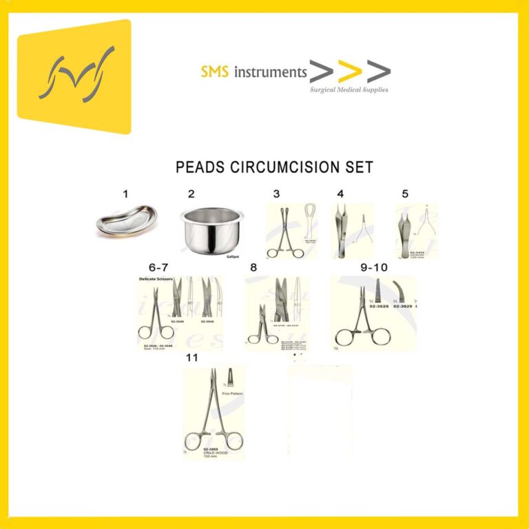PEADS CIRCUMCISION SET| Surgical Instruments Set | Nazmed