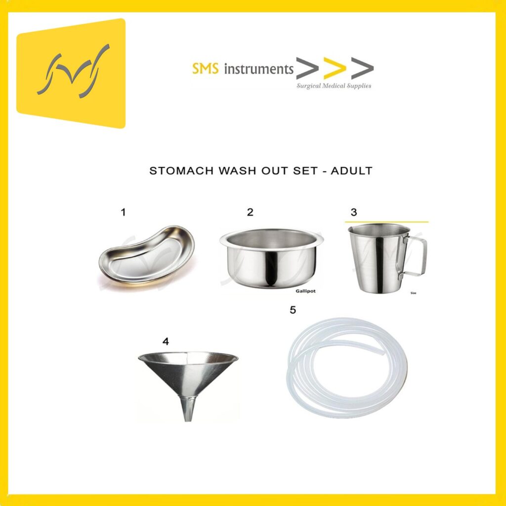 STOMACH WASH OUT SET - ADULT | Surgical Instruments Set