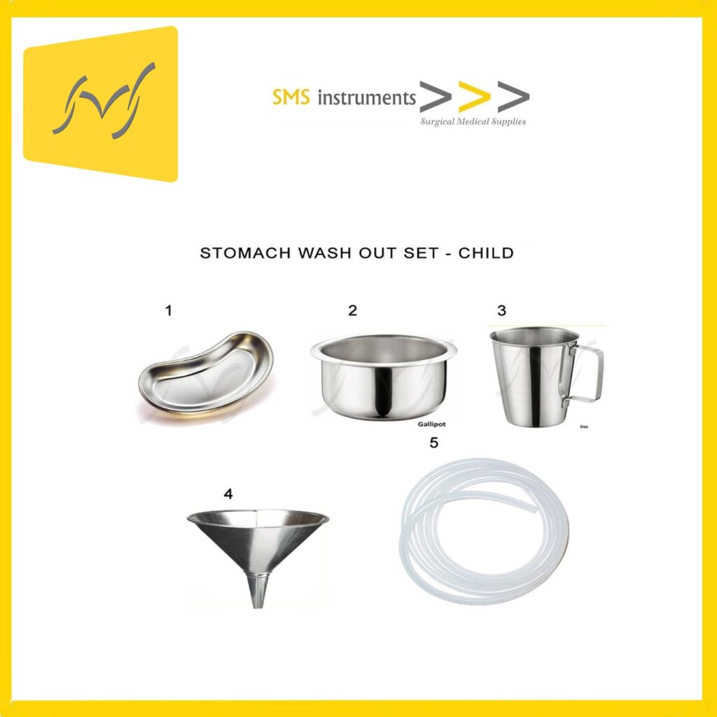 STOMACH WASH OUT SET - CHILD | Surgical Instruments Set | Nazmed SMS ...