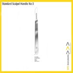 Standard Scalpel Handle No. 3 Blade Handle | NAZMED SMS