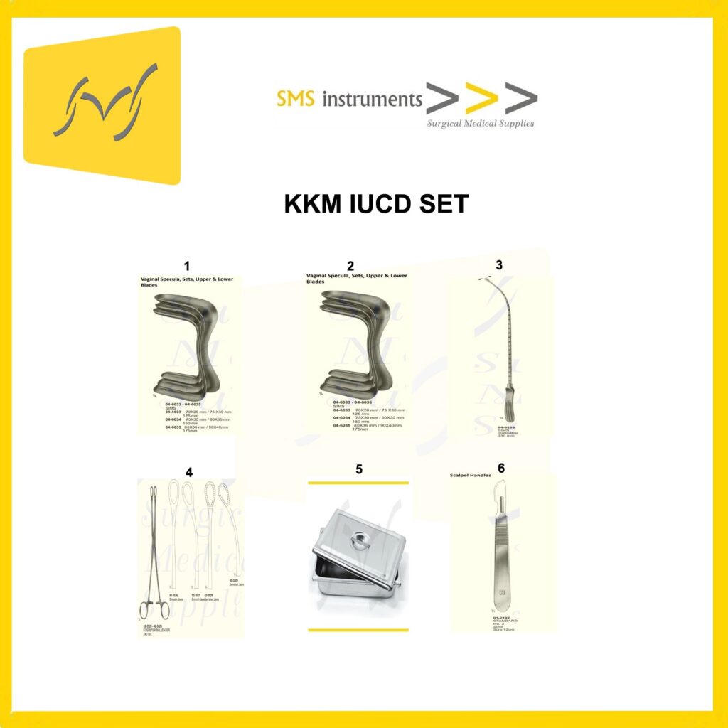 KKM IUCD Set | Medical Surgical Sets | SMS Surgical Isntruments